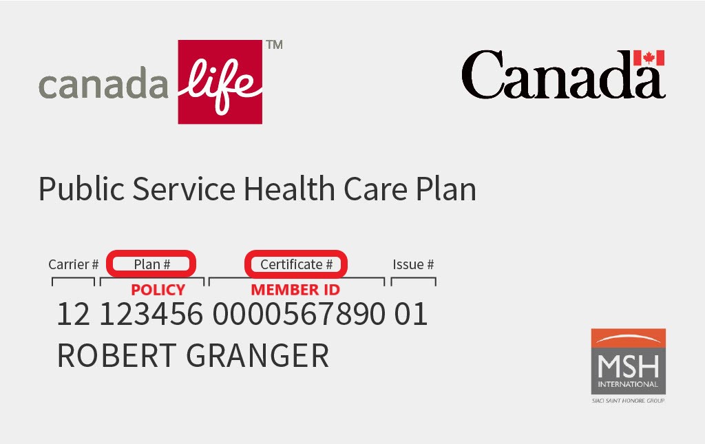 Public Service Health Care Plan PSHCP 